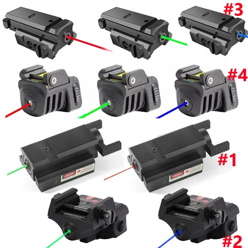 USB Rechargeable Green/ Red Laser Sight For Pistol Glock 17 19 32 ...