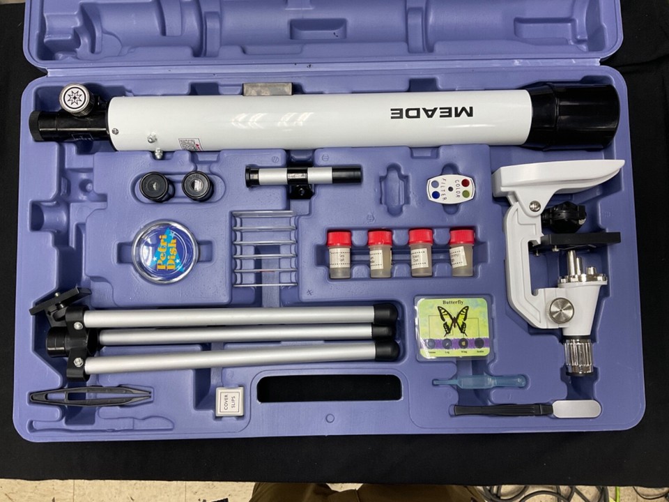 Meade Telescope and Microscope Kit w/ Original Case | eBay
