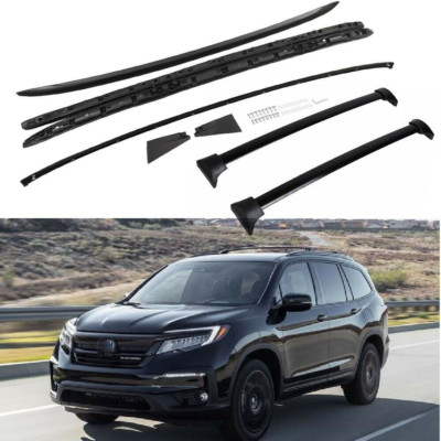 4Pcs Roof Rail Racks Cross Bars Crossbars Carrier Fits for Honda Pilot ...