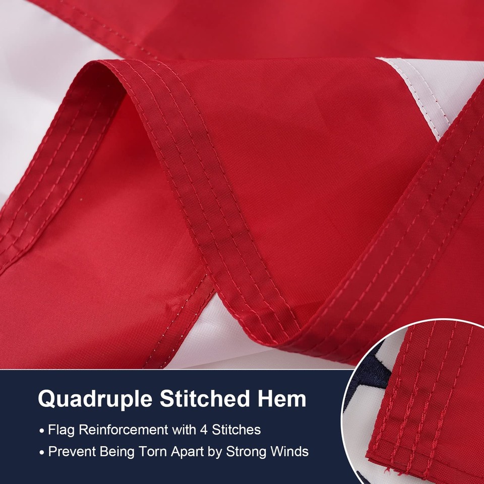 Civil Peace Flag 3x5 Ft Outdoor, Embroidered Stars US Civil Peace Flags ...