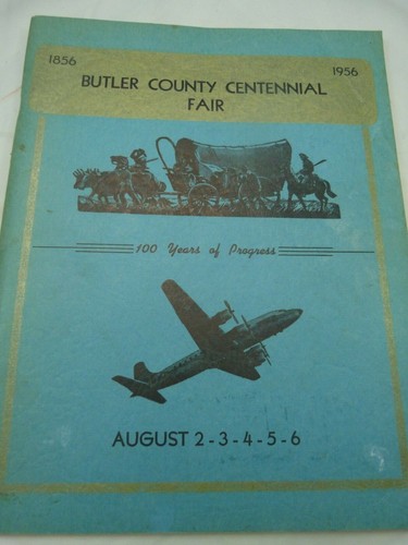 Vintage 1856-1956 Butler County Centennial Fair Book Allison Iowa Book ...