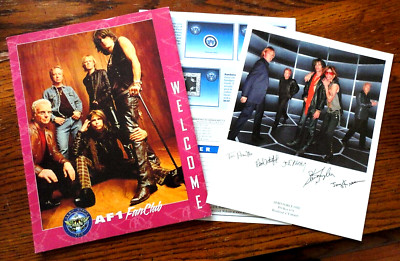 1998 AEROSMITH AF1 FAN CLUB PACKAGE*ORIGINAL BAND PHOTO--AUTOGRAPHED | eBay