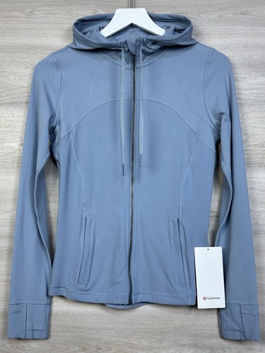 Lululemon Hooded Define Jacket *Nulu Size 8 Chambray Blue CHBY 81335 | eBay