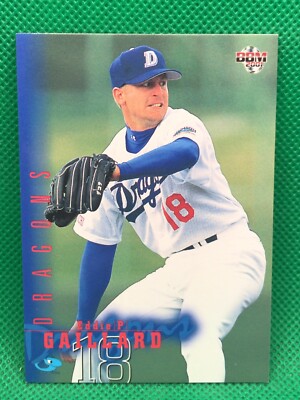 Eddie GAILLARD Pitcher 18 Dragons 2001 BBM card NO.053 very rare | eBay
