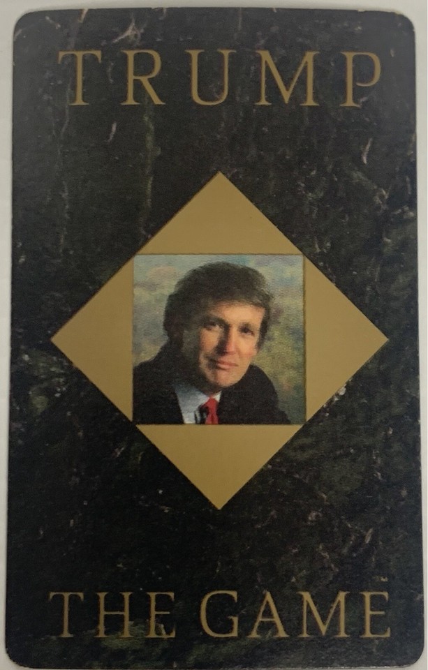 1989 TRUMP THE GAME BOARD GAME PART ONLY, FORCE THE SALE OF ANY ...