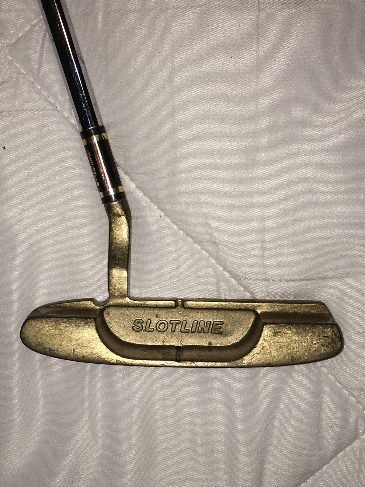 Vintage Mens RH Slotline Brass Putter 35 1/2” Long | eBay
