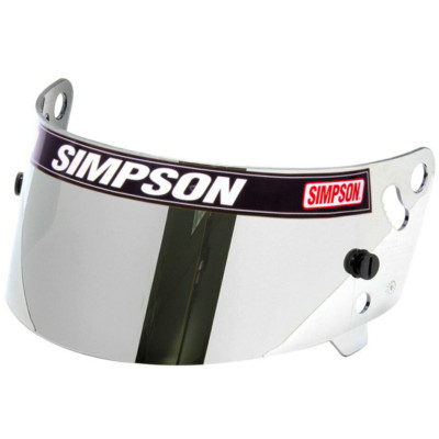 Simpson Replacement Visor Silver Simpson SW Voyager & Voyager Evolution ...