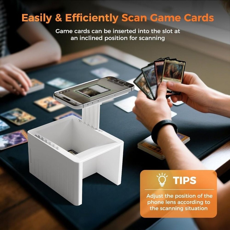3D Printing MTG Card Scanner Holder TCG Card Slinger Gaming Accessories ...