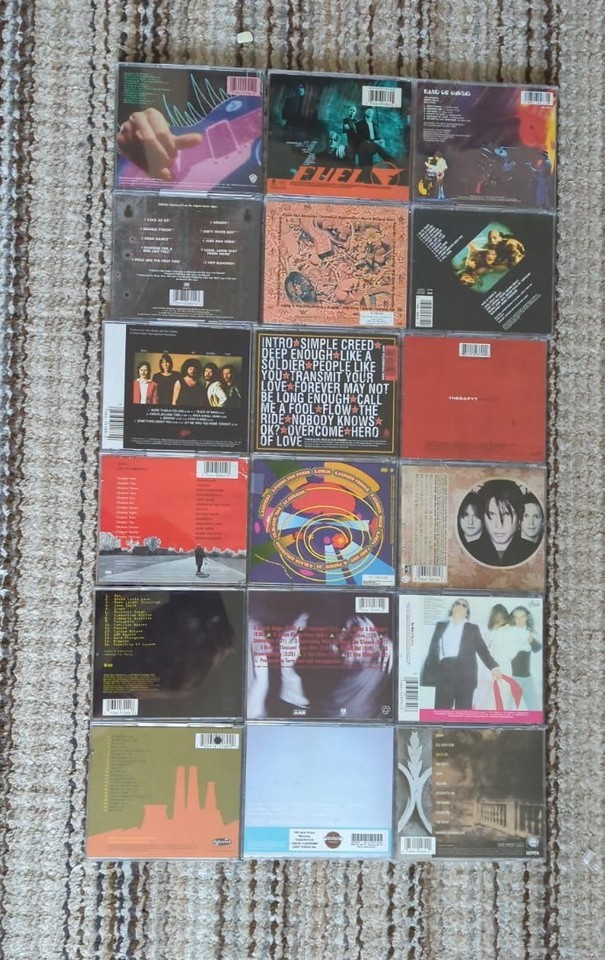 Lot of 18 heavy metal, grunge, hard rock CDs | eBay