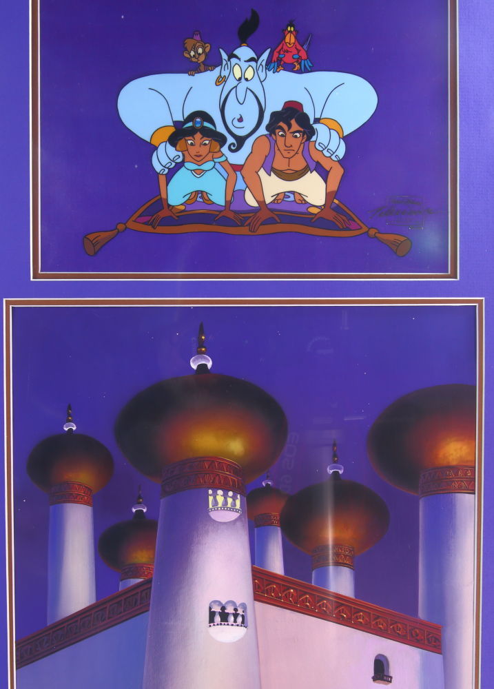 Jafar Production Cel On A Production Background From