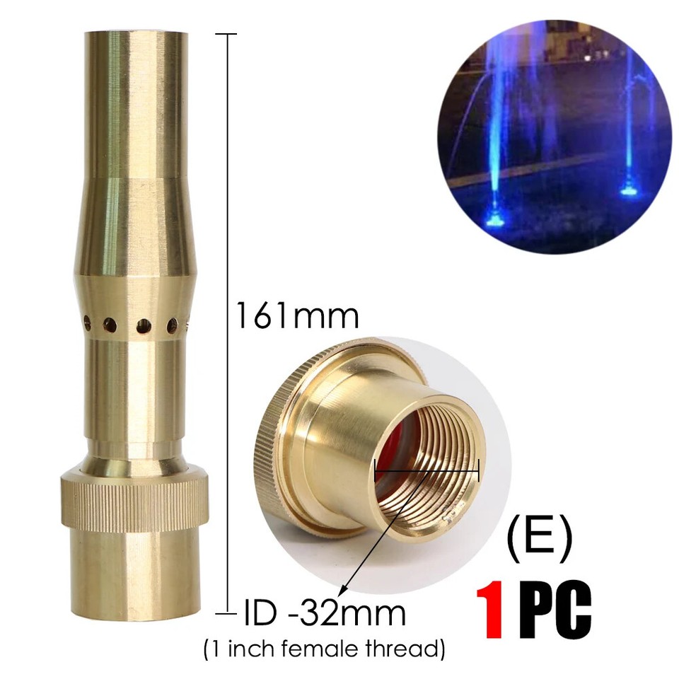 LOT Sprinklers Rotating Fountain Nozzles Straight Fountain Spray Head ...