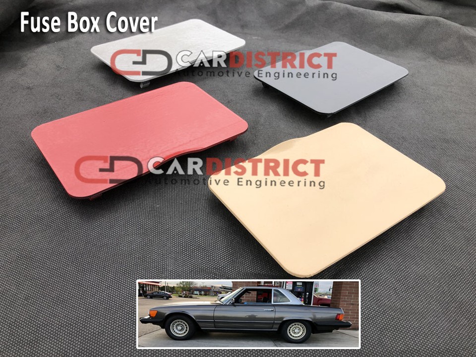 Mercedes-Benz FUSE BOX COVER R107 C107 350SL 450SL 380SL 560SL 450SLC ...