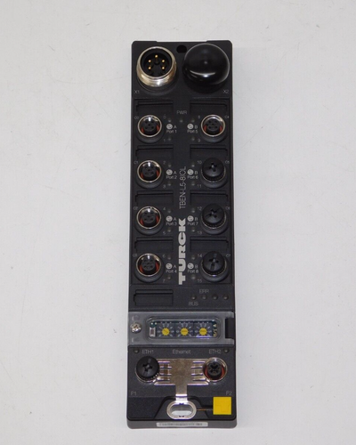 New Turck TBEN-L5-8IOL Compact Multiprotocol I/O Link Ethernet Module ...