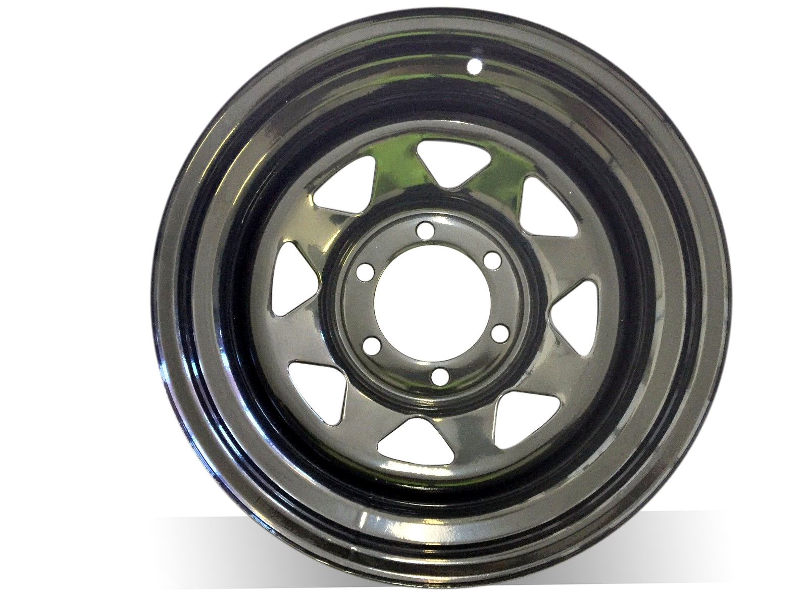 15X8" 20P BLACK SUNRAYSIA STEEL WHEELS, Suit Prado,Triton,Hilux, Ranger ...