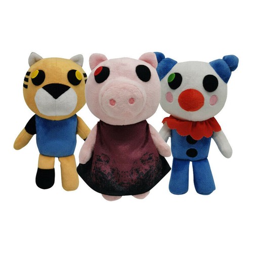 Roblox Piggy Plush Toy Clowny Piggy Tigry Soft Stuffed Doll Kids Xmas Gift 20cm | eBay