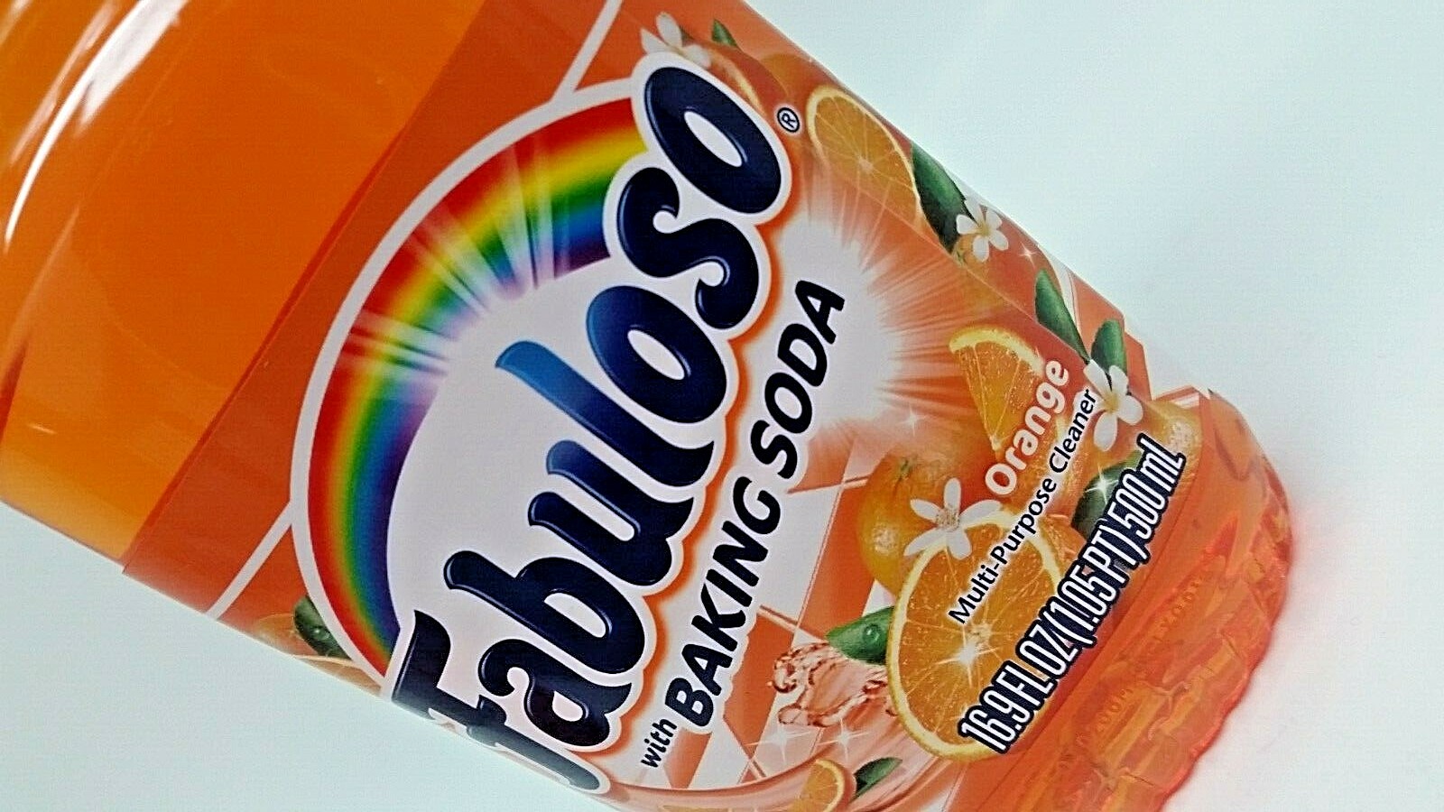 3 Bottles x Fabuloso ORANGE w/ BAKING SODA All Purpose Cleaner 16.9 oz ...