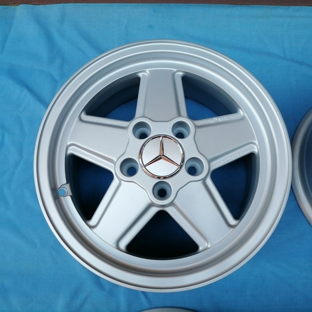 Ronal R9 Wheels Rims 15” MERCEDES AMG Penta W124 W201 for sale online ...