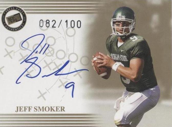 2004 Press Pass - Autographs Jeff Smoker Gold /100 (AU, RC) for sale ...