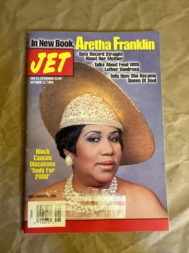 Jet Magazine October, 11 1999 Aretha Franklin Sets Record Straight ...