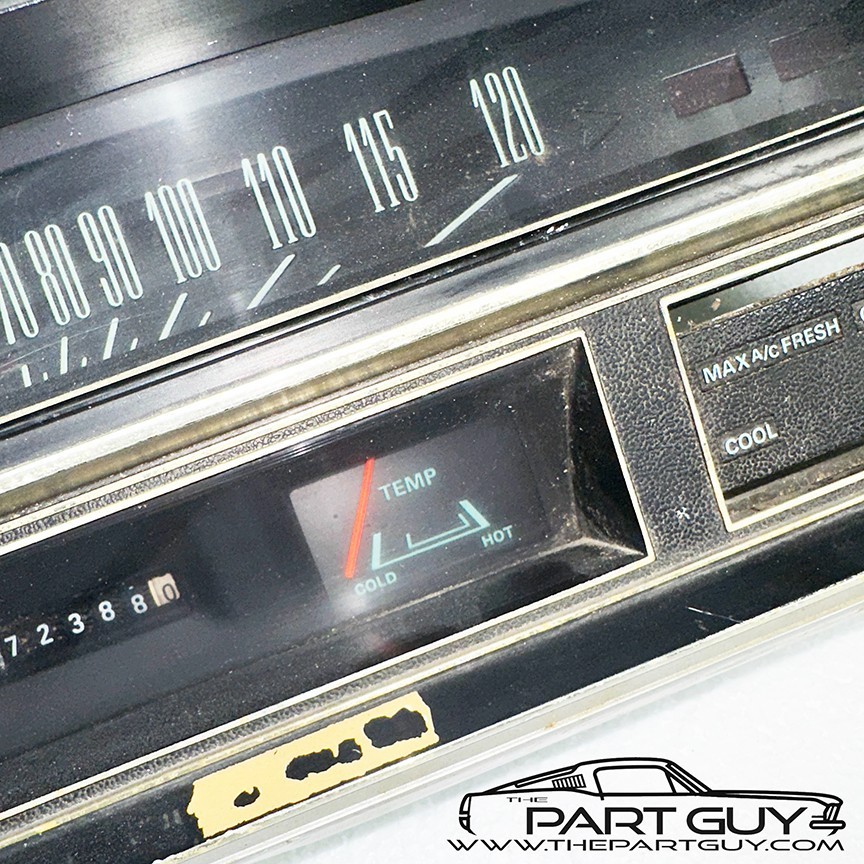 70-71 Torino Ranchero Fairlane Falcon (A/C Bezel) INSTRUMENT CLUSTER ...