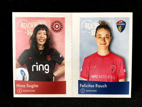 Hina Sugita Felicitas Rauch 2025 Parkside NWSL Vol 1 Beachwood Short ...
