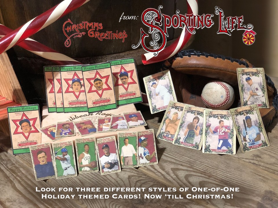 Sporting Life's CHRISTMAS 2024 1/1 - Paintin' PEYTON MANNING, Football ...