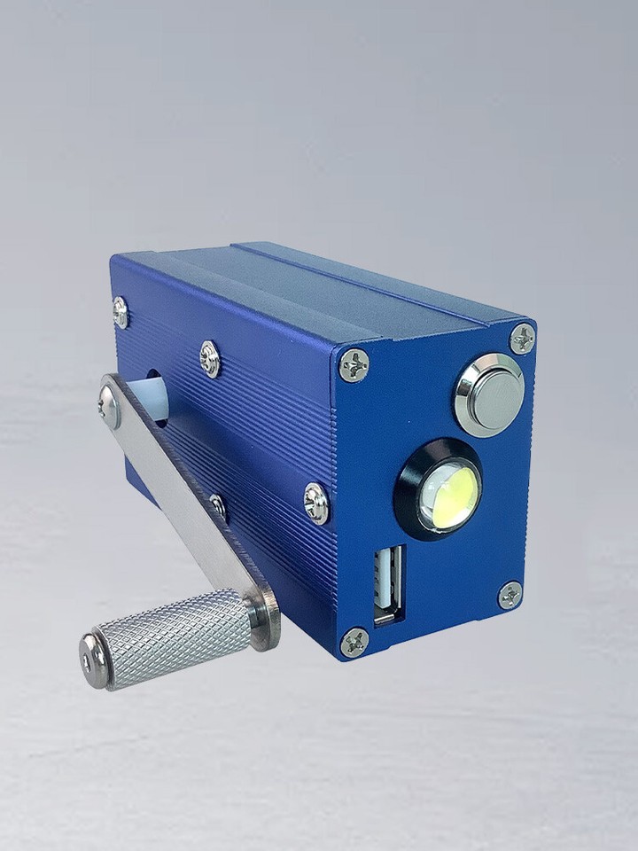 3W Portable Dynamo Emergency Survival Hand Crank Charge Generator for ...