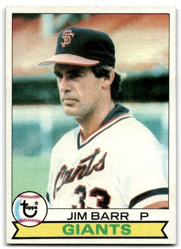 1979 Topps Set-Break #461 Jim Barr NM-MT OR BETTER San Francisco Giants ...
