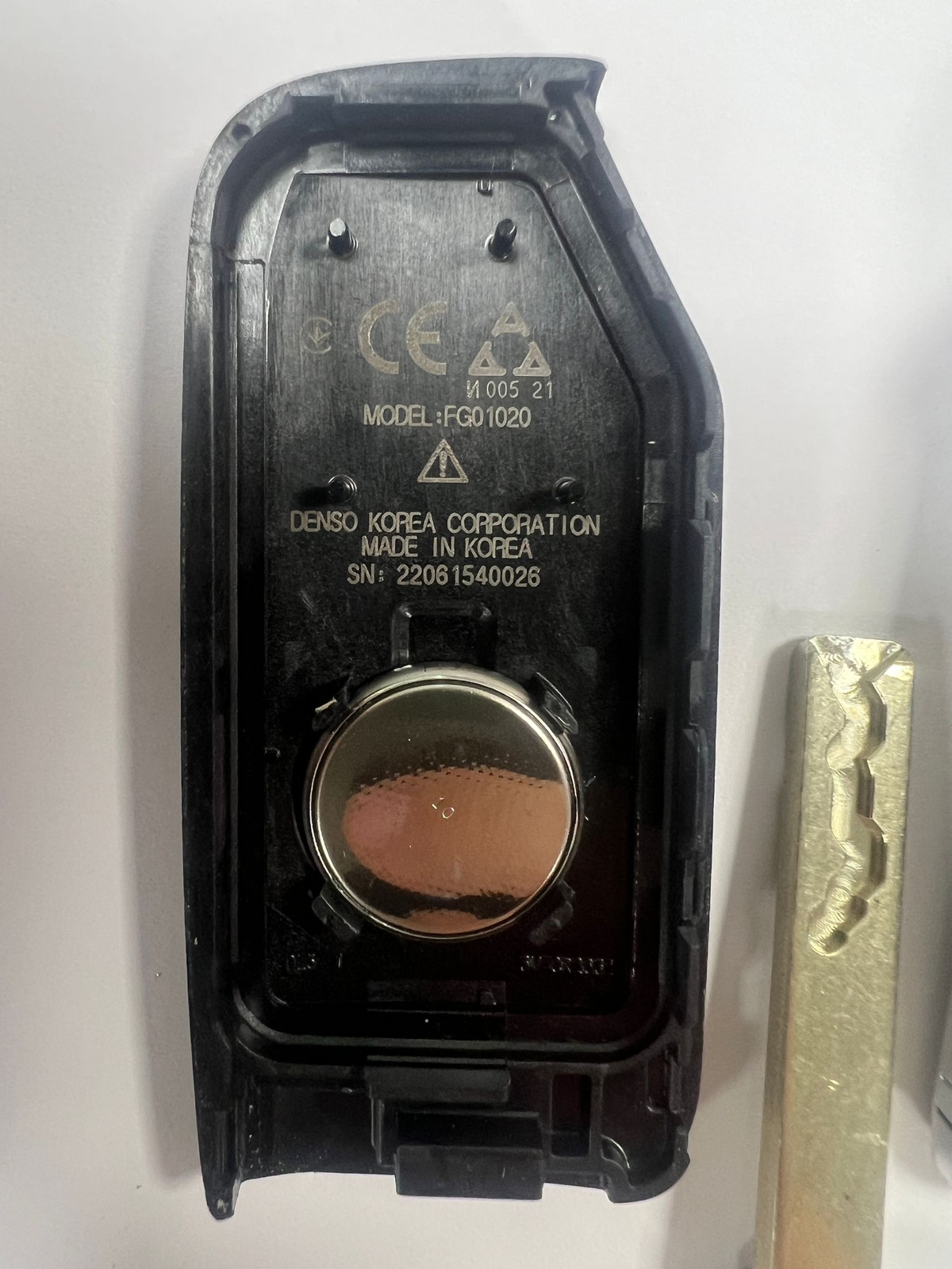 GENUINE KIA 6 BUTTON REMOTE SMART KEY FOB TESTED & WORKING DENSO ...