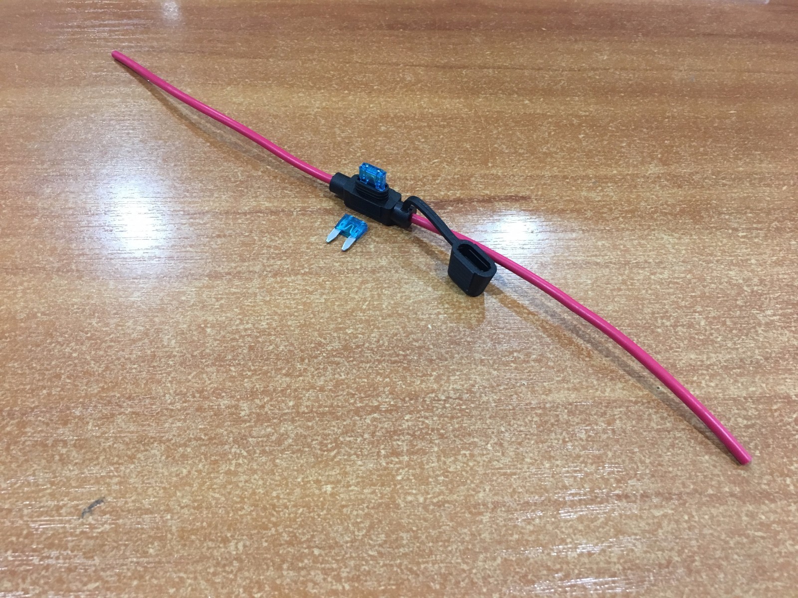 Inline Blade Fuse Holder - 15 Amp - Mini/Small Type 12 AWG Wire & 2 x ...