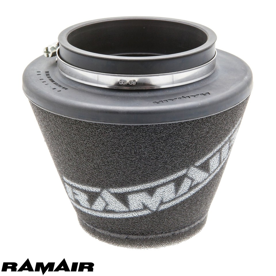 Ramair Performance Universal Induction Intake Cone Foam Air Filter ...