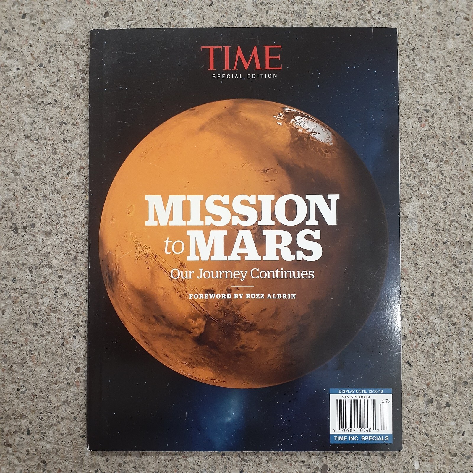 Mission To Mars Time Magazine Special Edition Outer Space Planets Buzz ...