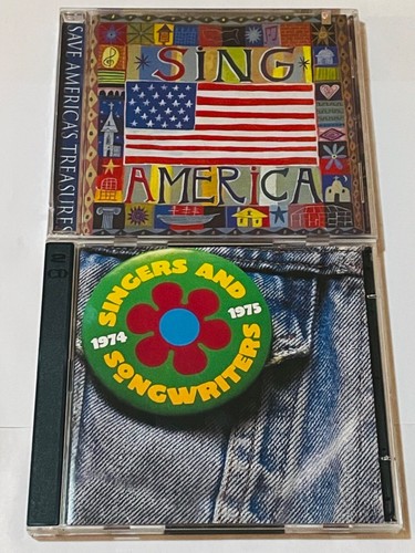 SING AMERICA CD Stevie Wonder Bob Dylan BRAND NEW +BONUS Singers ...