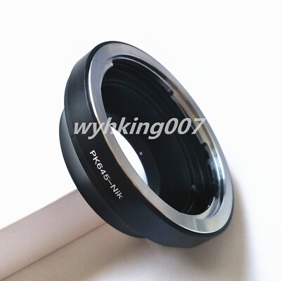 Pentax 645 PK645 Lens to Nikon AI F Mount Adapter D750 D90 D80 D7100 ...