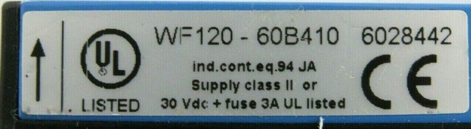 NEW SICK WF120-60B410 SLOT SENSOR 6028442 WF12060B410 | eBay