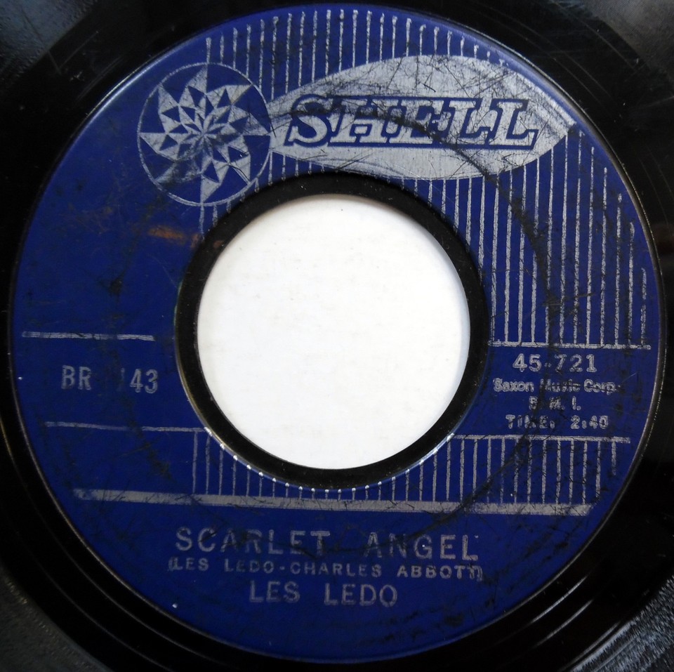 LES LEDO 45 Don't Fight / Scarlet Angel DOO WOP Rockabilly TEEN 1960 ...