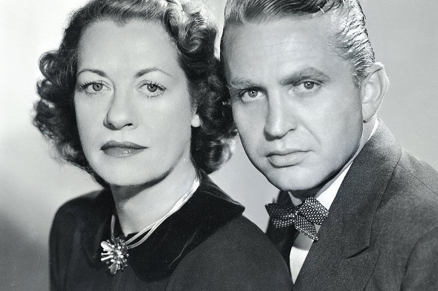 Karl Swenson Crp 05301 1940's Lucille Wall, Karl Swenson NBC Radio