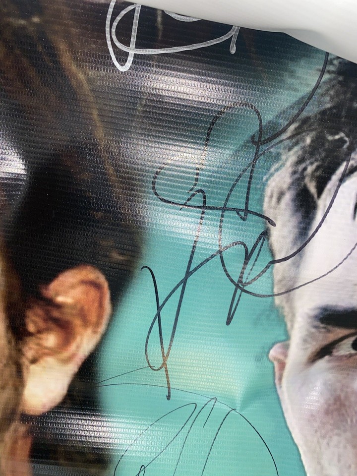 Supernatural VINYL BANNER-Creation Entertainment-SIGNED BY 12 ACTORS ...
