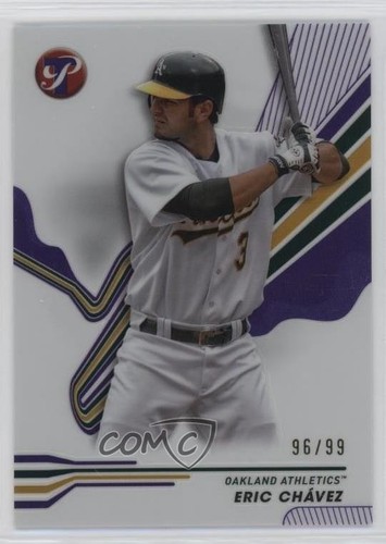 2024 Topps Pristine Purple Refractor /99 Eric Chavez Eric Chávez #129 | eBay
