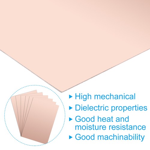 4x6 Inch Double Sided Copper Clad Laminate PCB, 12 Pcs 1mm Prototype ...