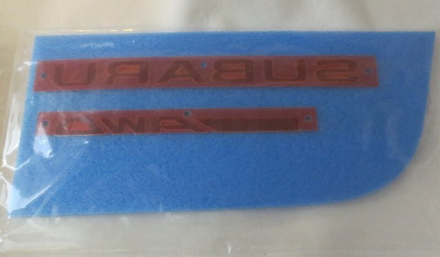 93079FG120 Letter MK R SBR Subaru Genuine OEM Part for sale online | eBay