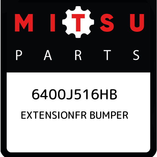 6400J516HB Genuine Mitsubishi EXTENSION FR BUMPER OEM for sale online ...