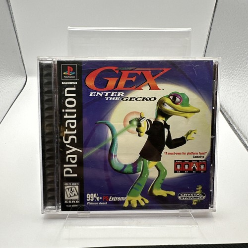 Gex: Enter the Gecko (Sony PlayStation 1, 1998) PS1 - Complete W Reg ...