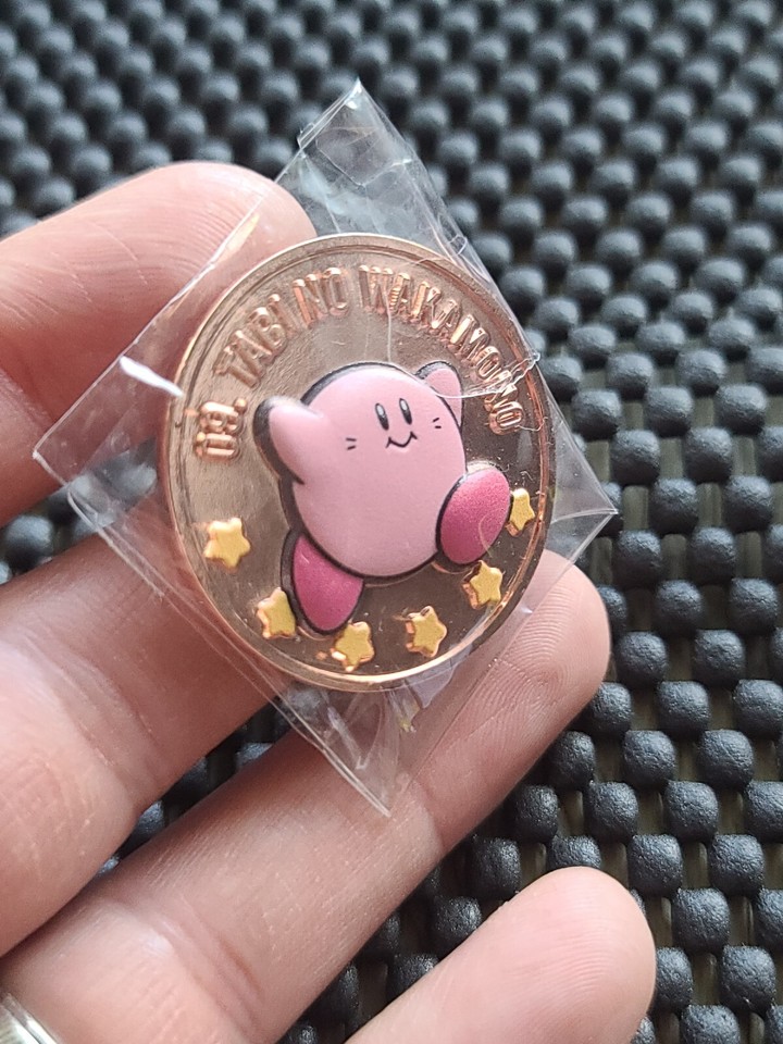 Kirby Star Pink preorder 30th Anniversary medal coin rare promo NES GBA ...