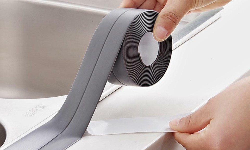 Adhesive Waterproof Kitchen Bathroom PVC Sealing Tape LIMITED STOCK ...