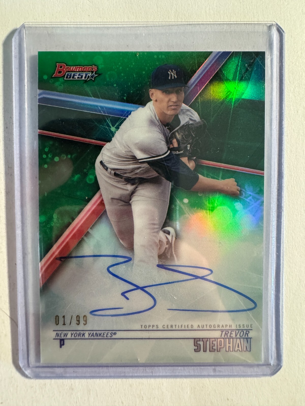 K223,957 - 2018 Bowman's Best Best of '18 Auto Green #B18TST Trevor Stephan #/99 | eBay