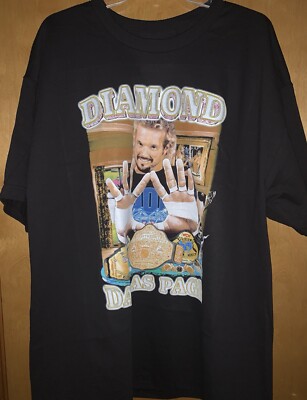 WCW WWF WWE Rare 90s DDP Diamond Dallas Page M0DRN Vintage Rap T-Shirt ...