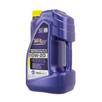 Royal Purple Engine Oil - Royal Purple API-Licensed SAE 0W-20 High ...
