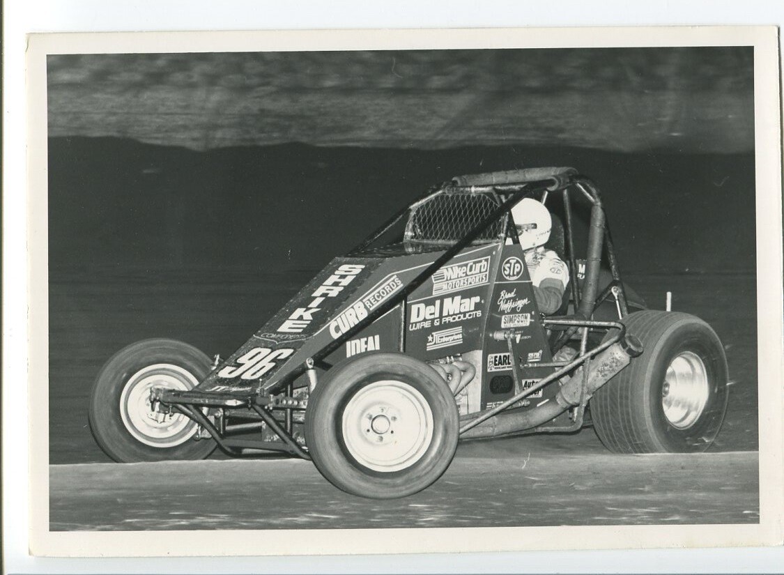 Brad Noffsinger #96 CRA Sprint Car Photo 5"x7" Dirt Track Ascot Park | eBay