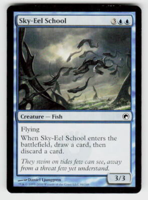 Scars of Mirrodin #44 Sky-Eel School | eBay
